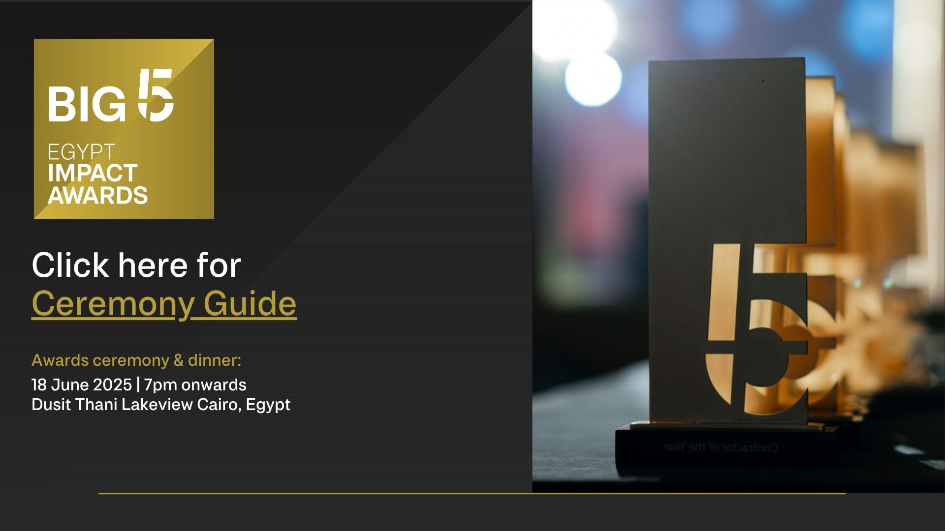 Egypt Impact Awards 2025 Ceremony Guide | Big 5 Construct Egypt